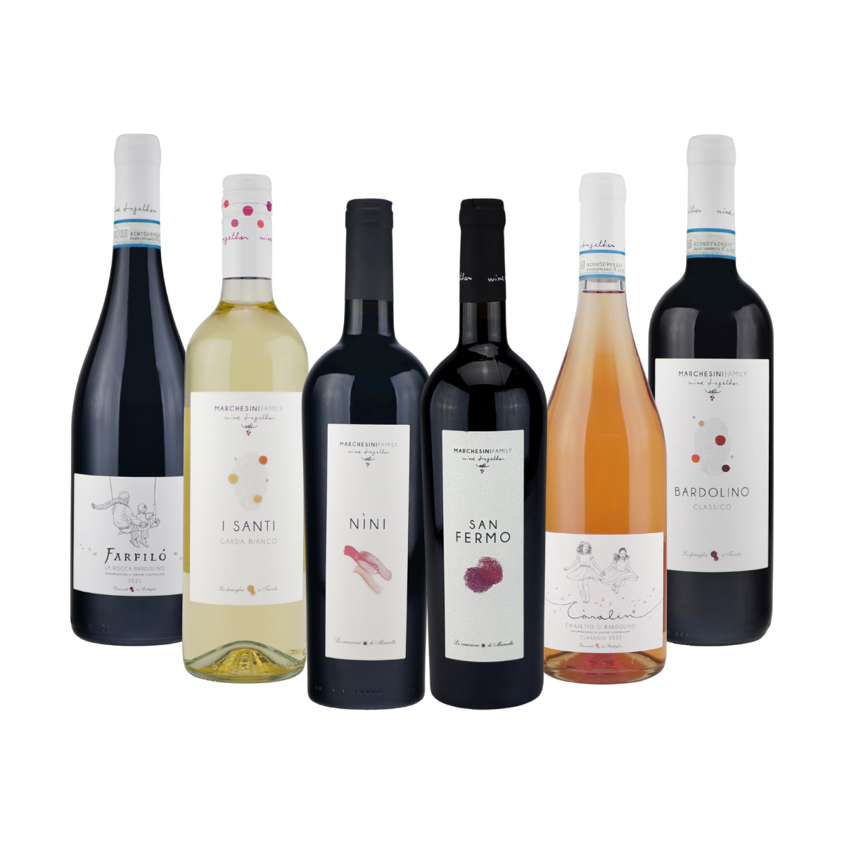 Probierpaket – Marchesini Winzer Box | 6 Weine – Vino del Lago